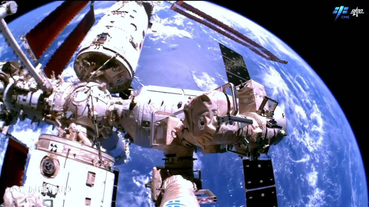 Space Log: Check out China Space Station's new configuration - CGTN