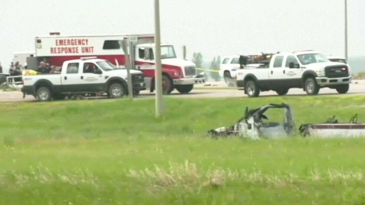 15 people killed in highway crash in Manitoba, Canada - CGTN