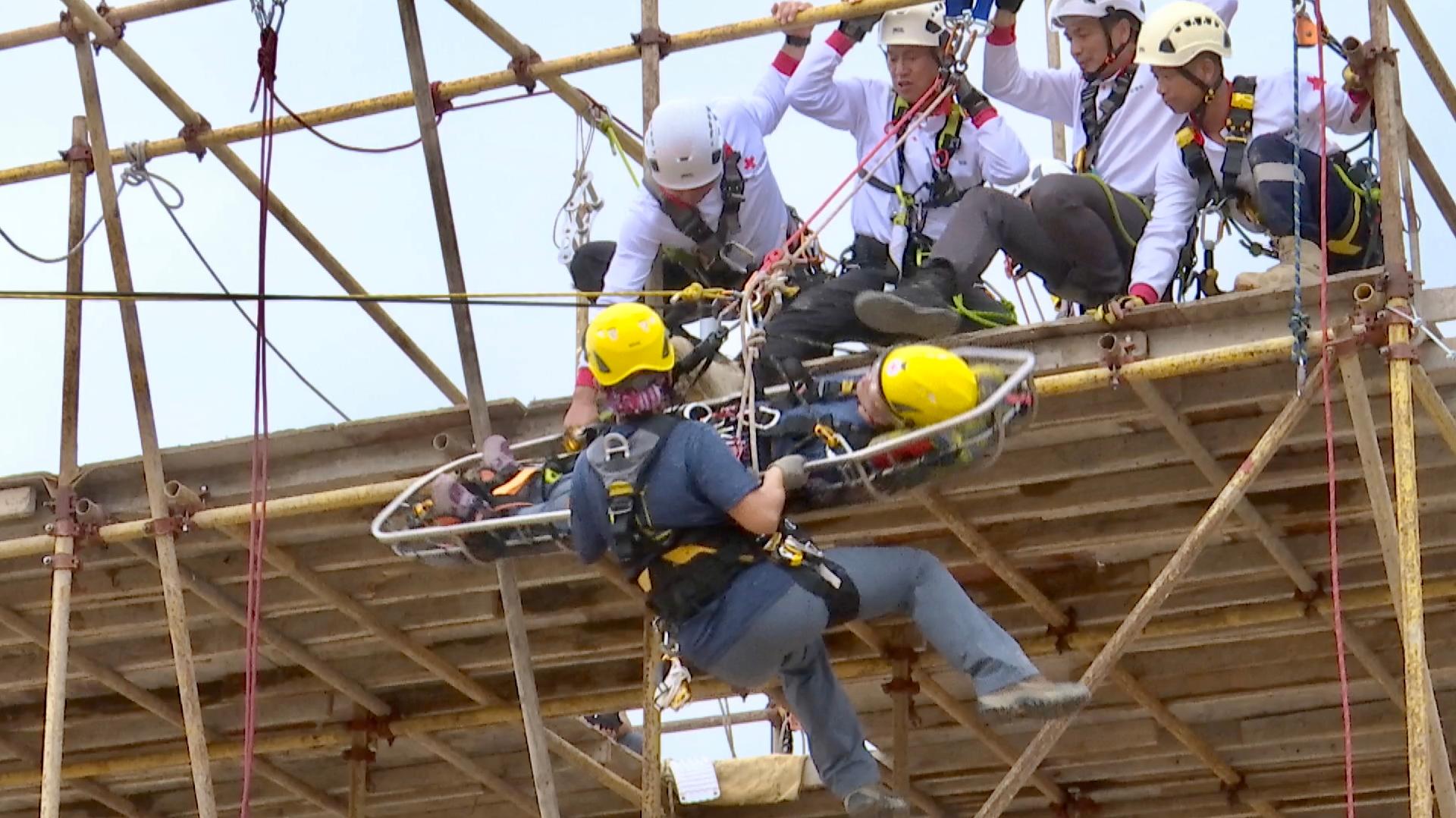 Red Cross Societies from both sides hold joint drills - CGTN