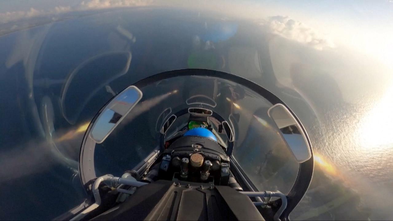 PLA naval air force conducts live-fire drill to improve combat skills ...