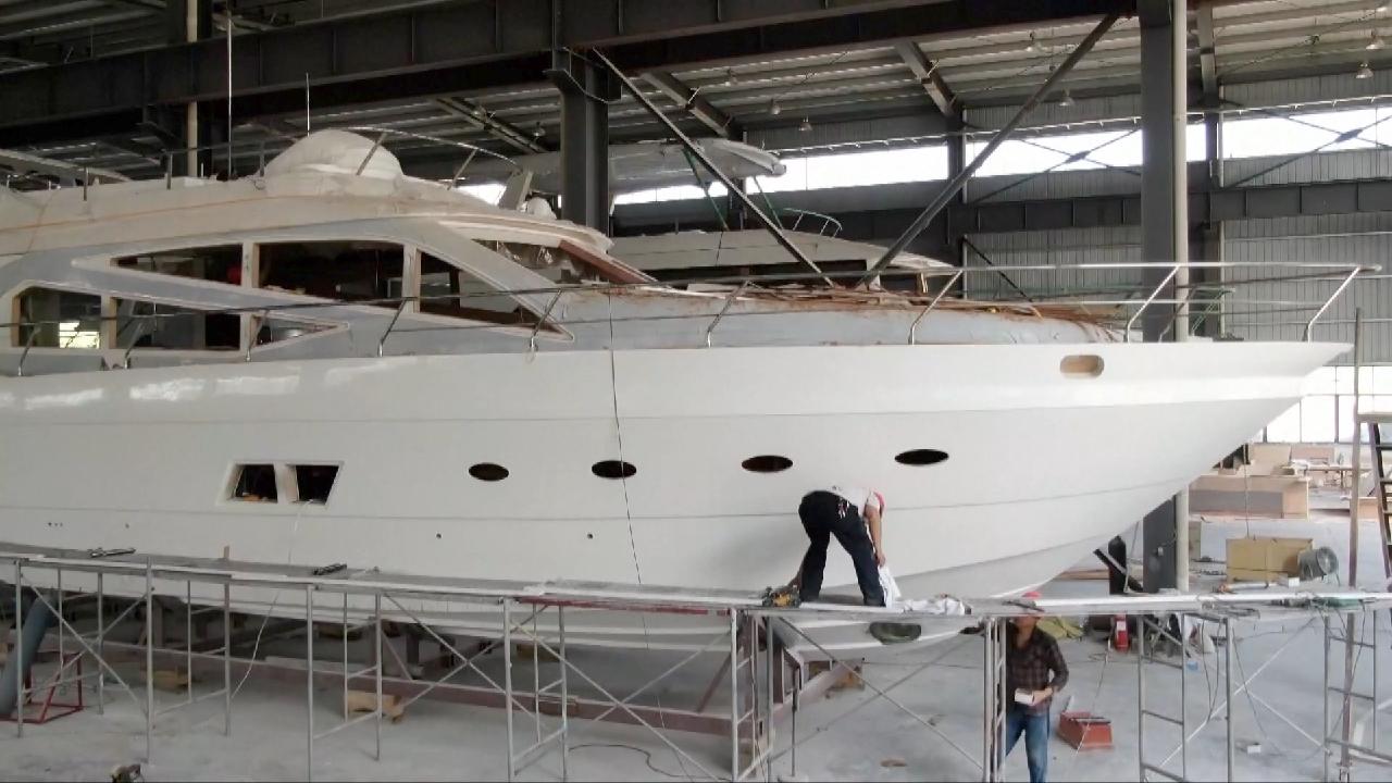 Recreational boating buoys Chinese yacht builders - CGTN