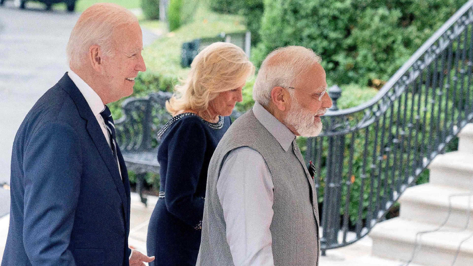 Expert: Modi seeks U.S. support in the fields of defense and tech - CGTN