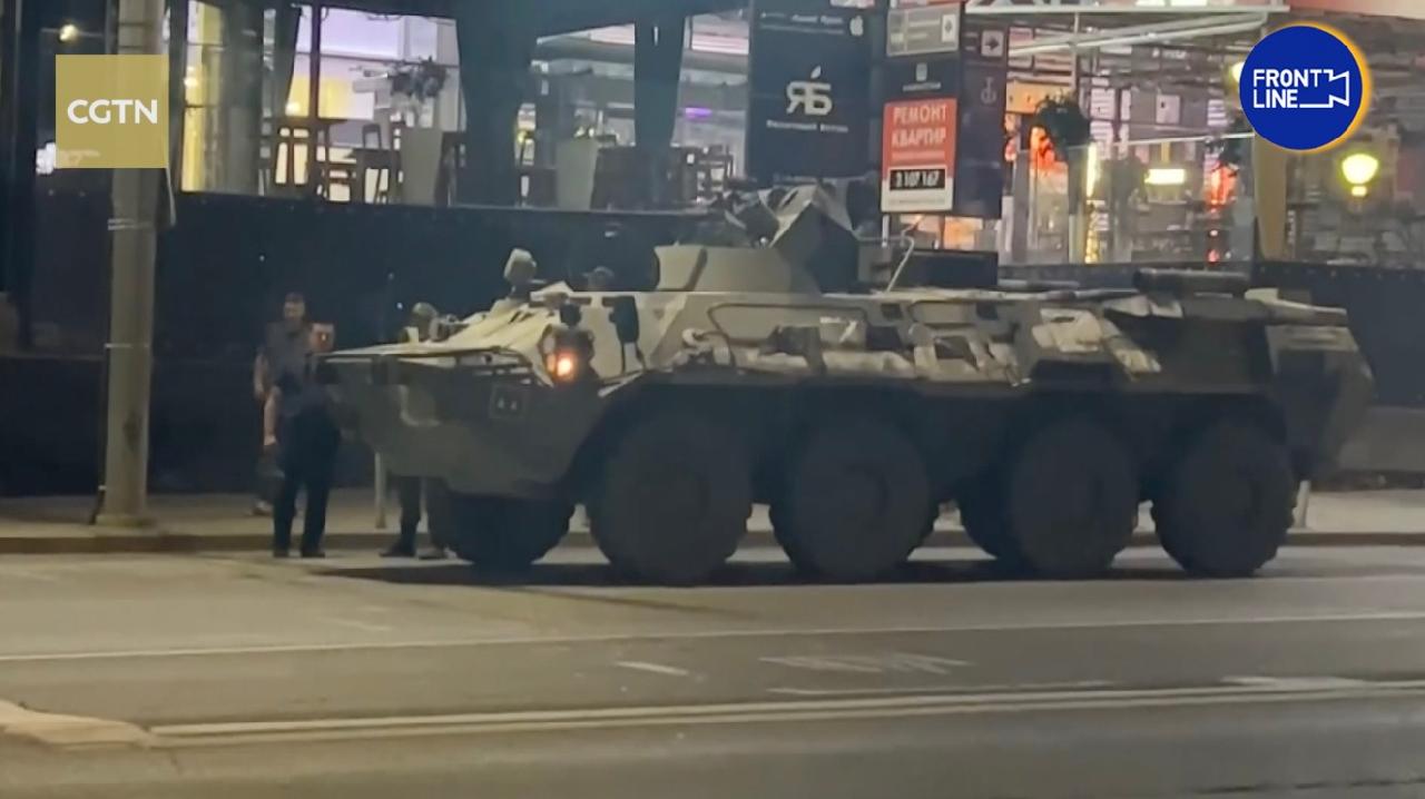 Wagner chief vows to go 'all the way' against Russian military - CGTN