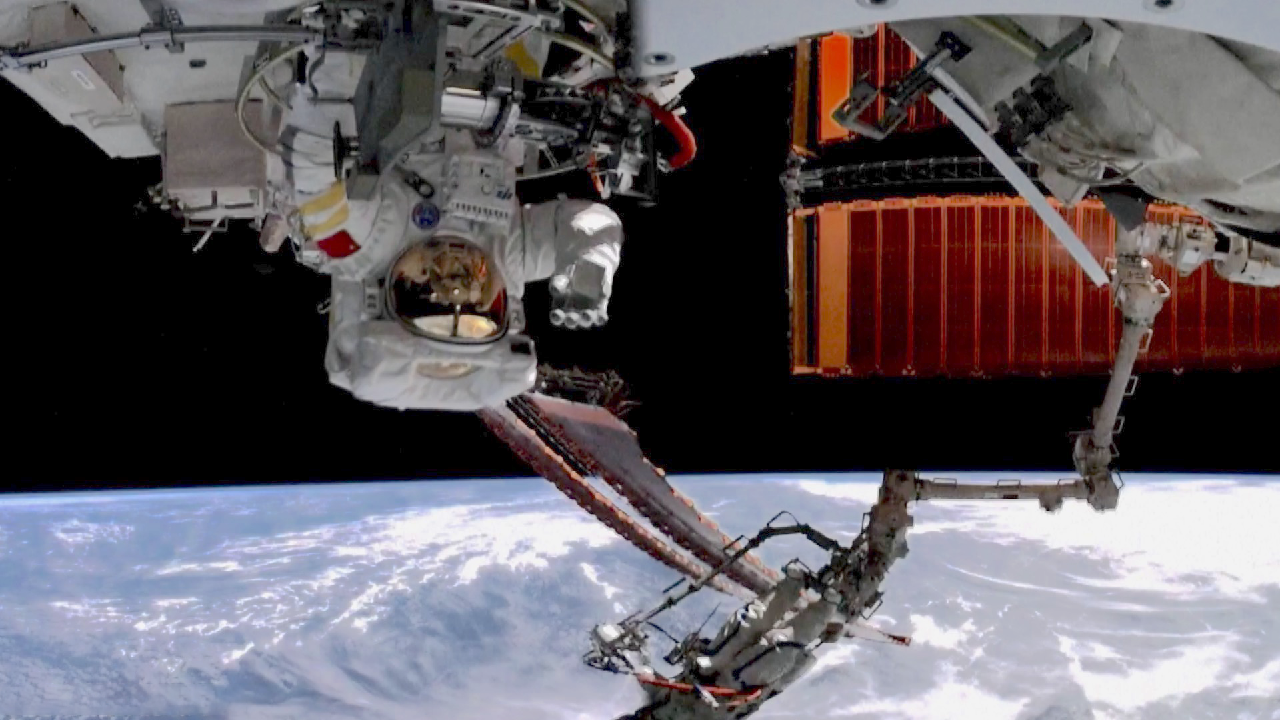 Space Log: China's Shenzhou-16 astronauts complete first spacewalk - CGTN