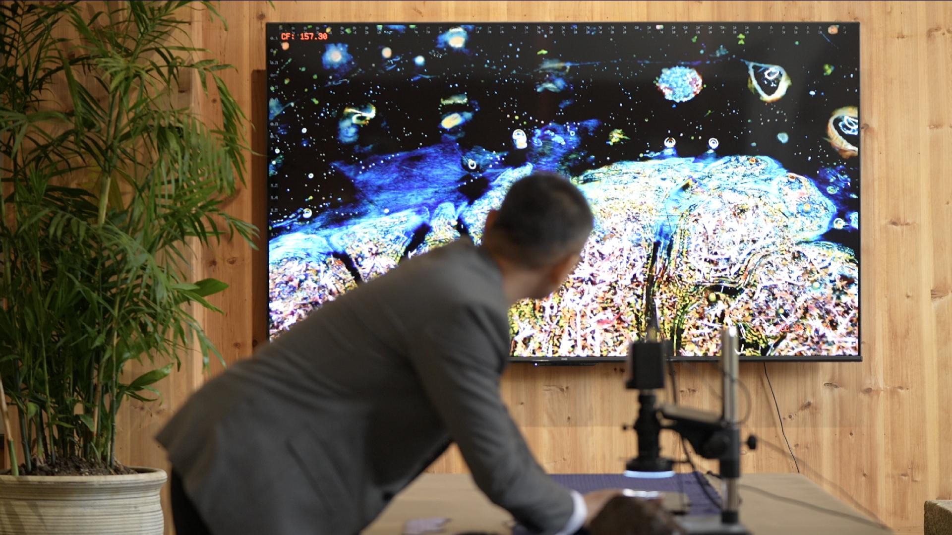 Revealing microscopic beauty of a meteorite-iron sword - CGTN