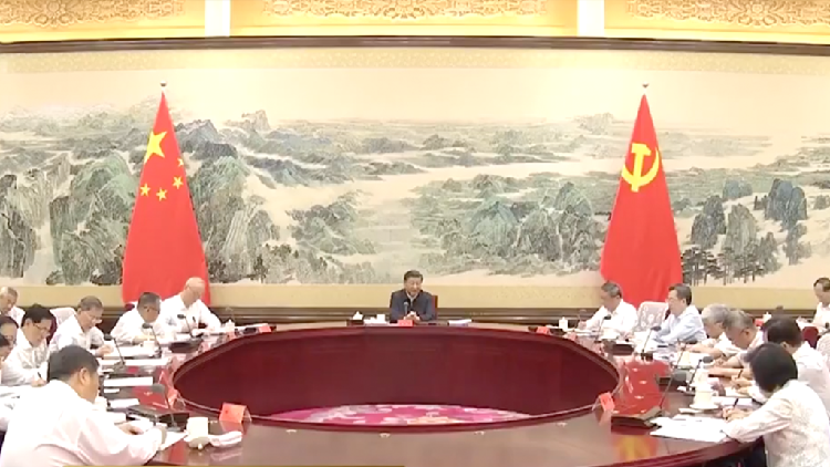 Xi calls for striving to realize economic goals in 2023 - CGTN