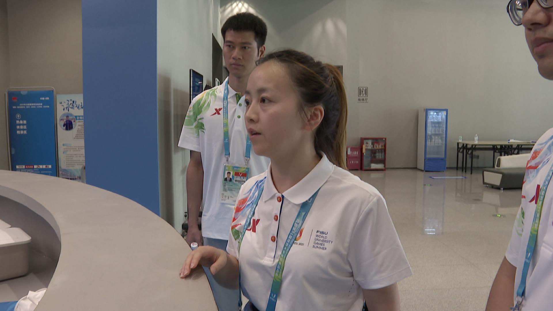 Lead volunteer shares dedication in making FISU Games successful - CGTN