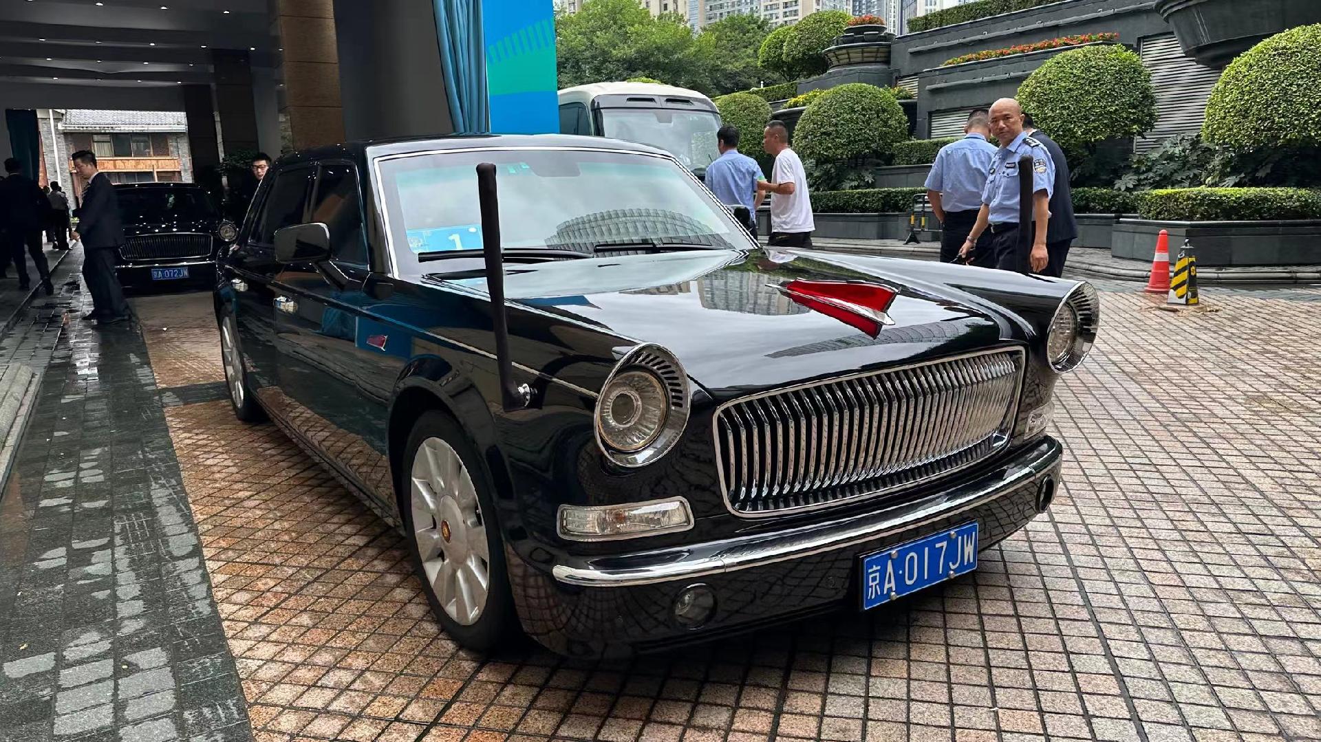 Motorcade ready to bring Indonesian president to Universiade opening - CGTN