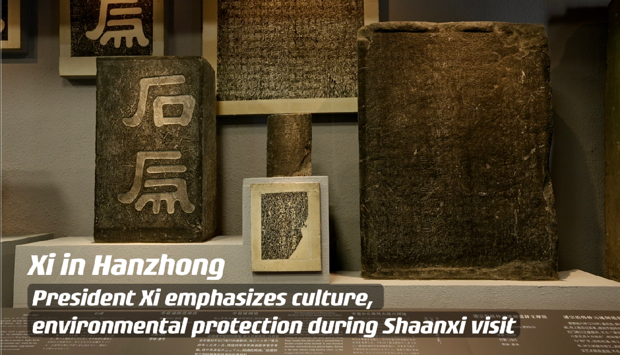 Xi emphasizes culture, environmental protection during Shaanxi visit - CGTN
