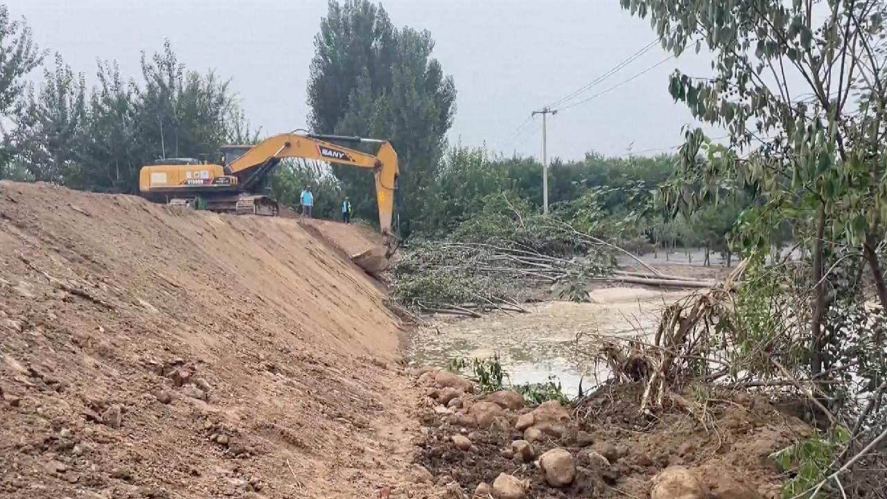 Emergency repair of 82 damaged dikes completed in Beijing's Fangshan - CGTN