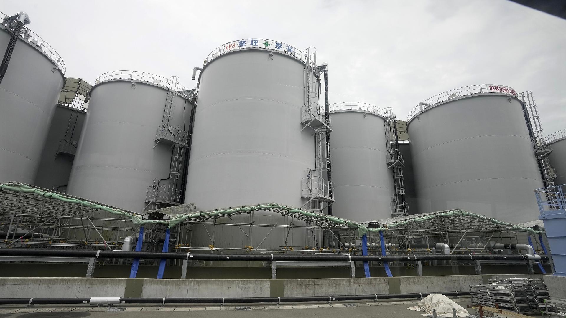 Japanese FM Kishida visits Fukushima plant before release decision - CGTN