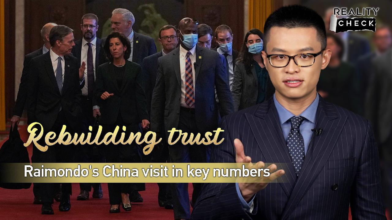 Rebuilding trust: Raimondo's China visit in key numbers - CGTN