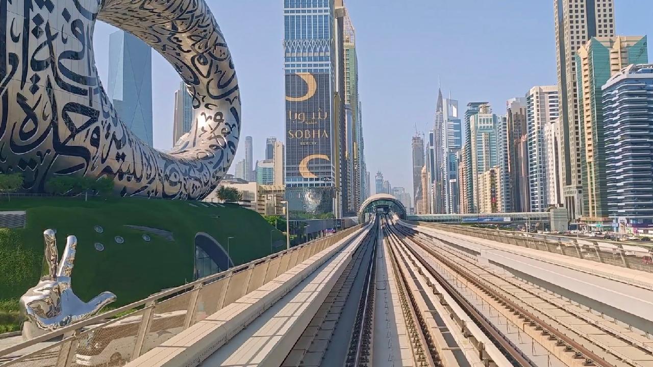 Hop on the Dubai Metro for an elevated experience of the city - CGTN