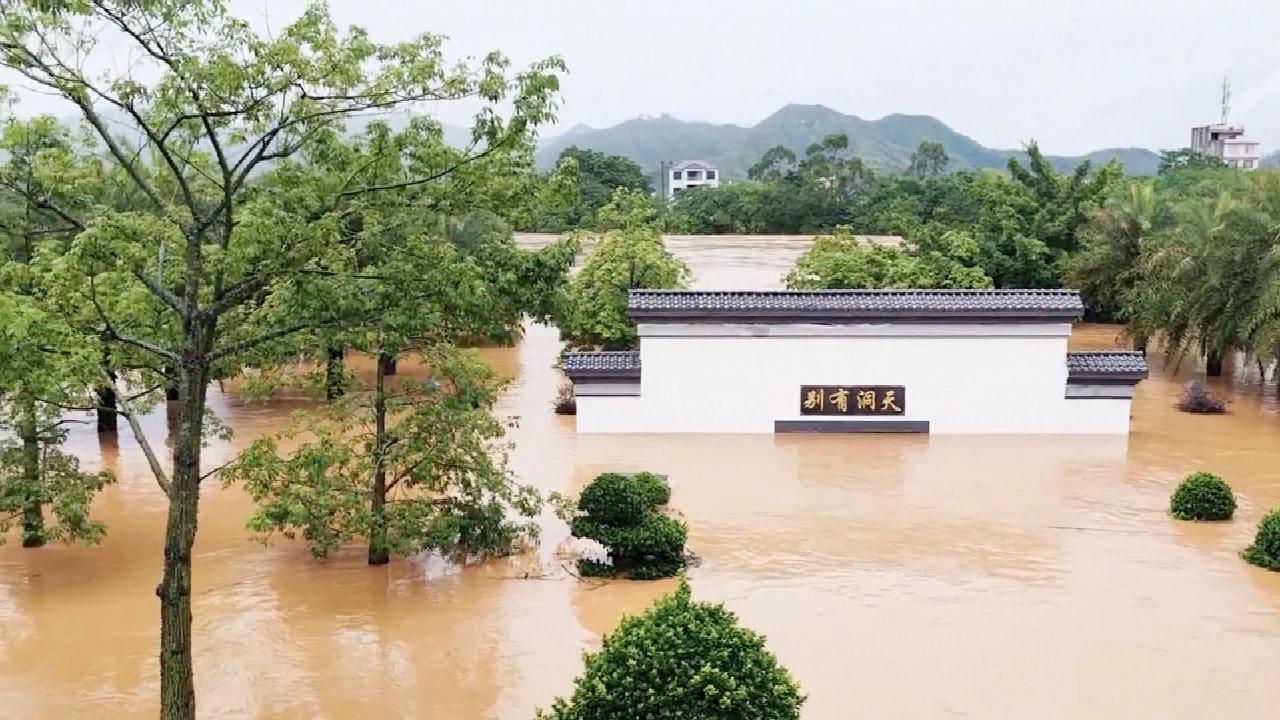 Remnants of Typhoon Haikui wreak havoc in China's Guangxi - CGTN