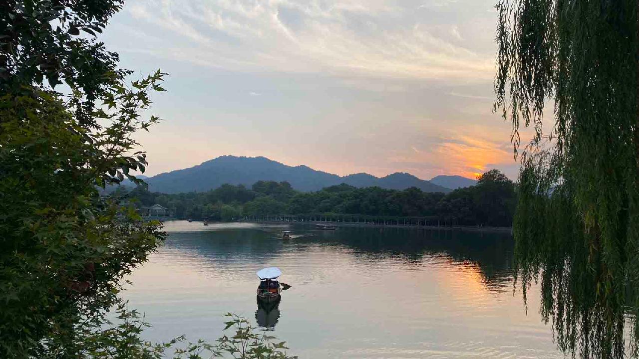 Enjoy Chinese vistas on West Lake with the best green tea - CGTN