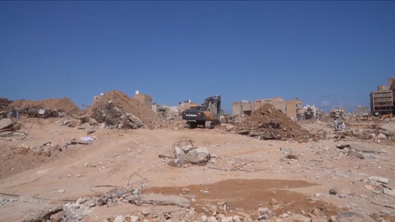 Rescuers struggle to recover bodies after floods in Libya's Derna - CGTN