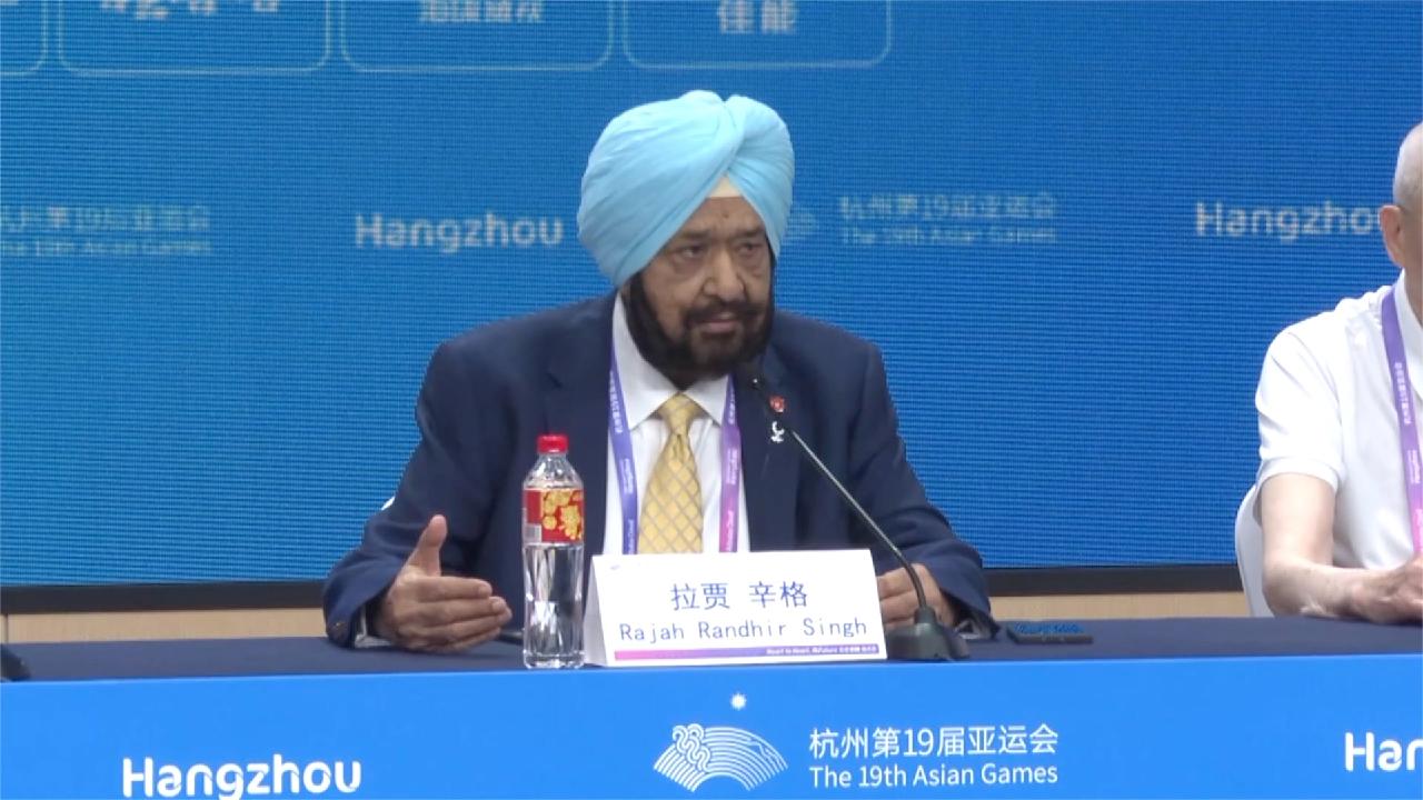 Acting OCA president praises the 19th Asian Games preparations - CGTN