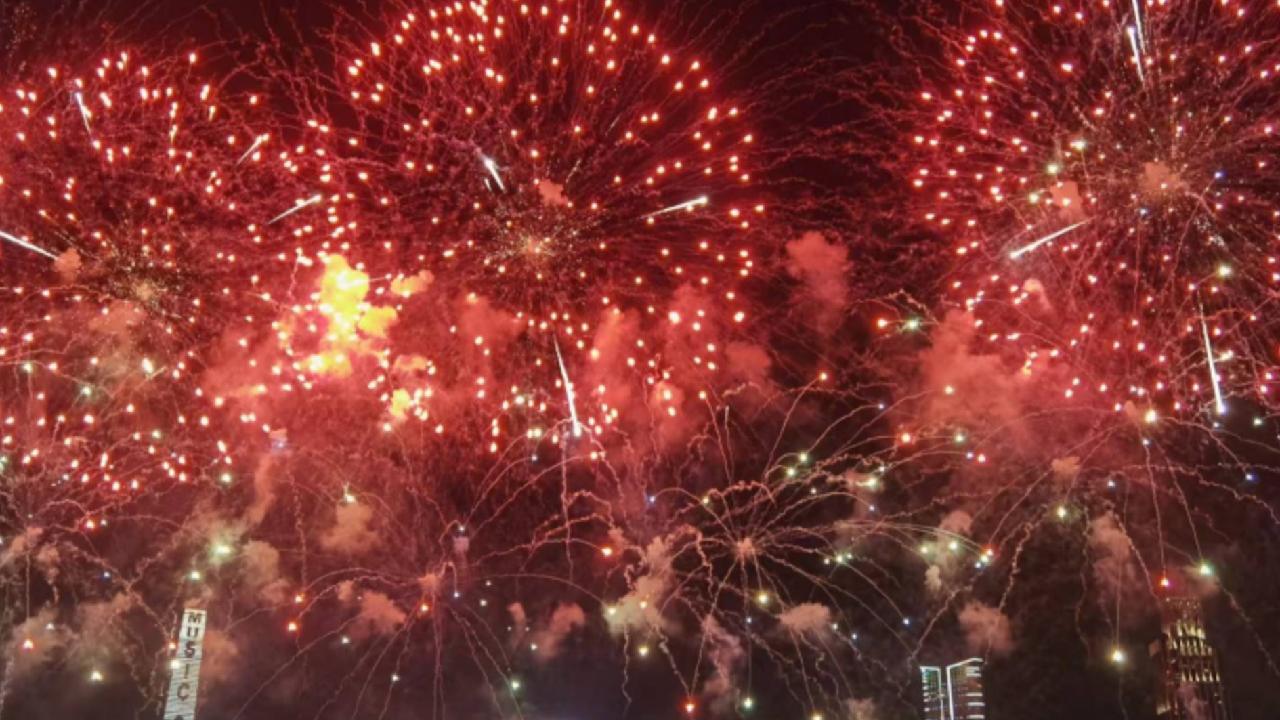 Vibrant fireworks light up Victoria Harbour's skyline - CGTN
