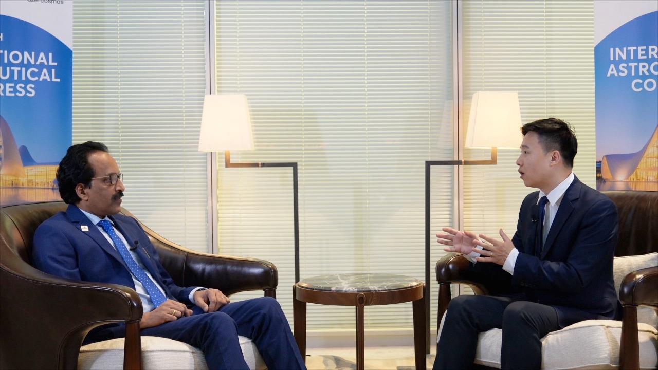Interview with Chairman of Indian Space Research Organization - CGTN