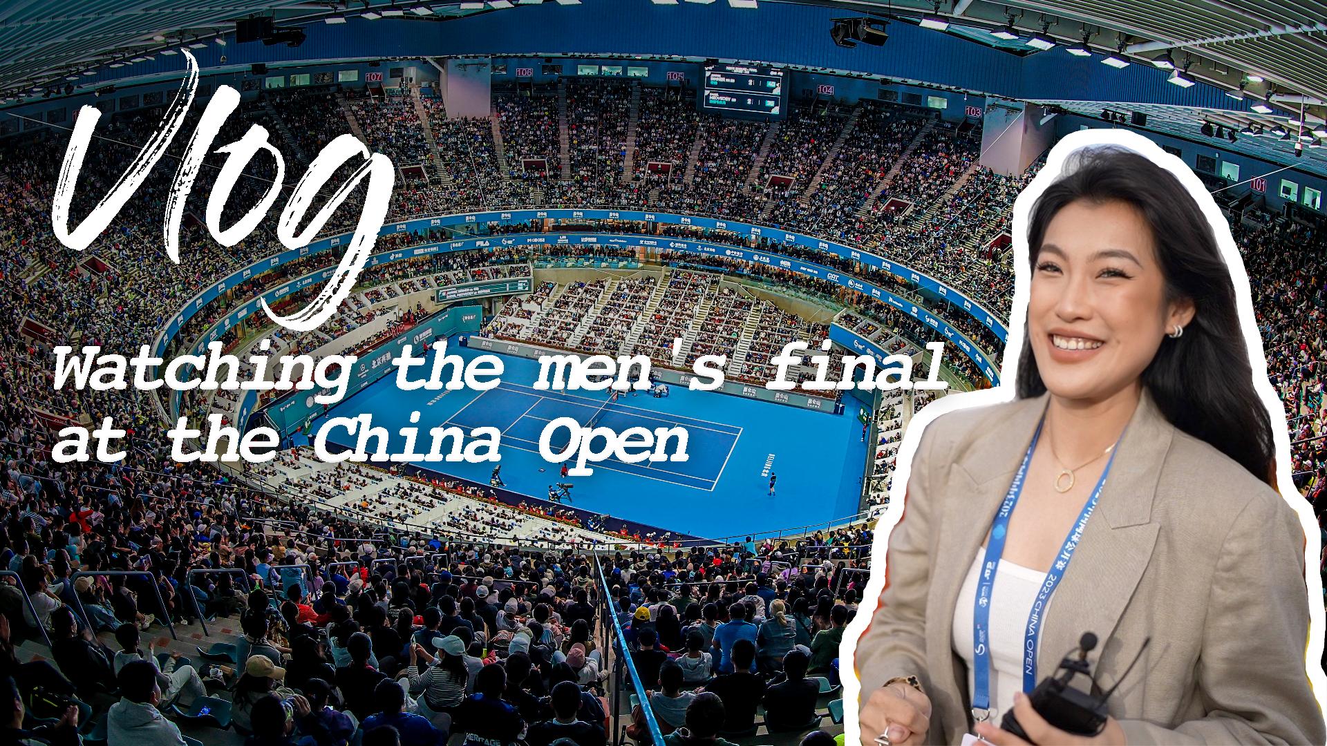 Vlog: Watching the men's singles final at the China Open - CGTN