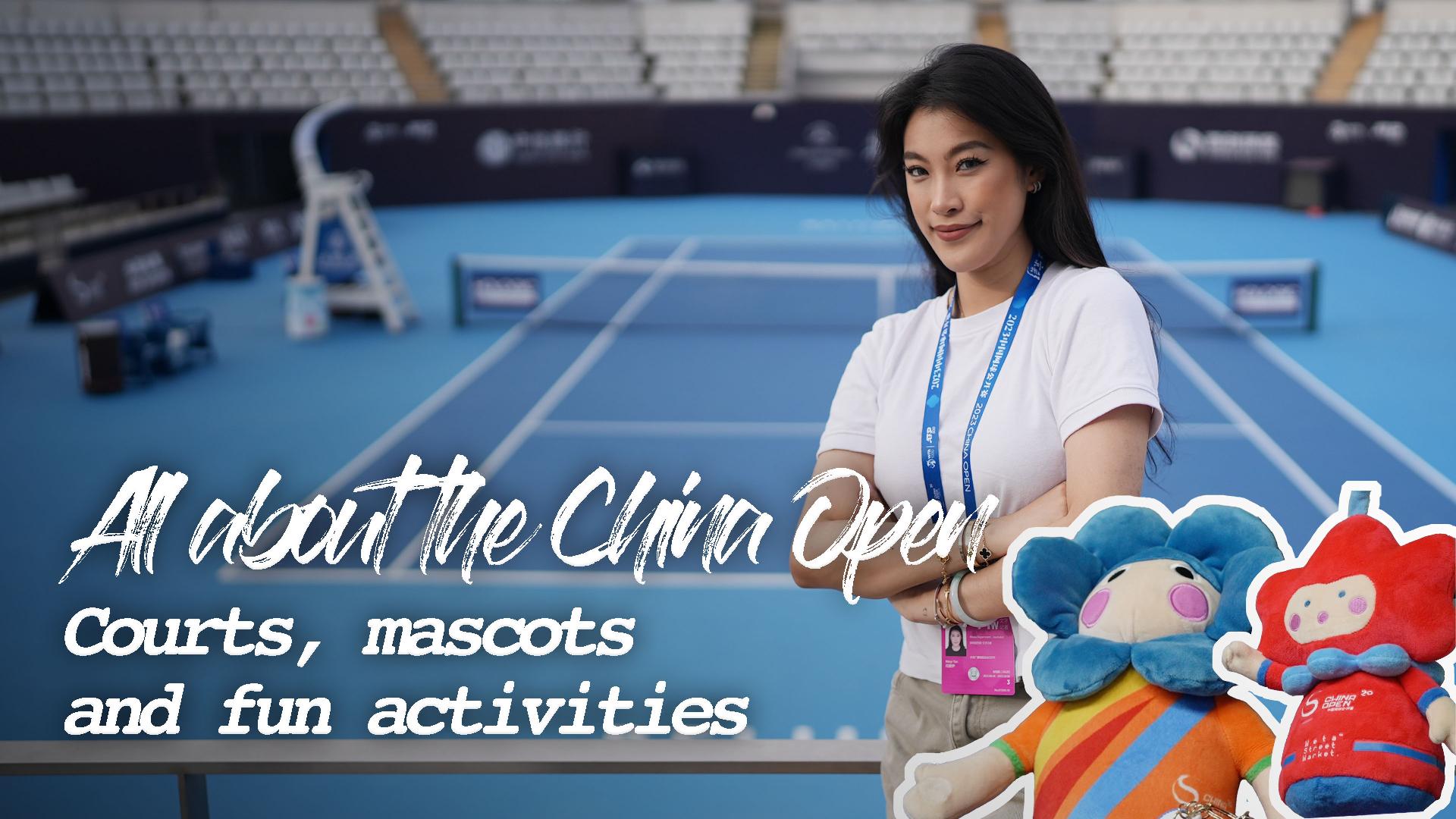 All about the China Open: Courts, mascots and fun activities - CGTN