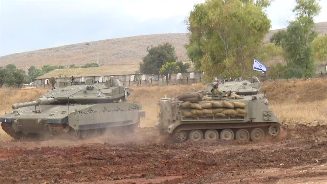 Israel deploys tanks near Lebanon border - CGTN