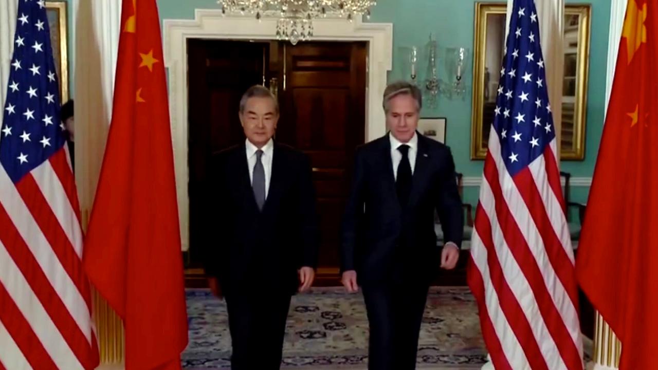 Wang Yi meets Blinken in Washington - CGTN