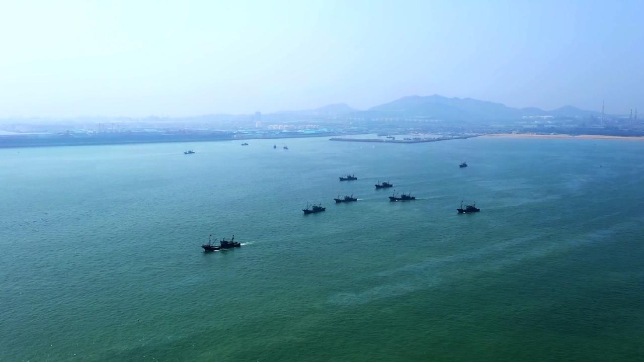 Explore a seaside market in E China's Shandong Province - CGTN