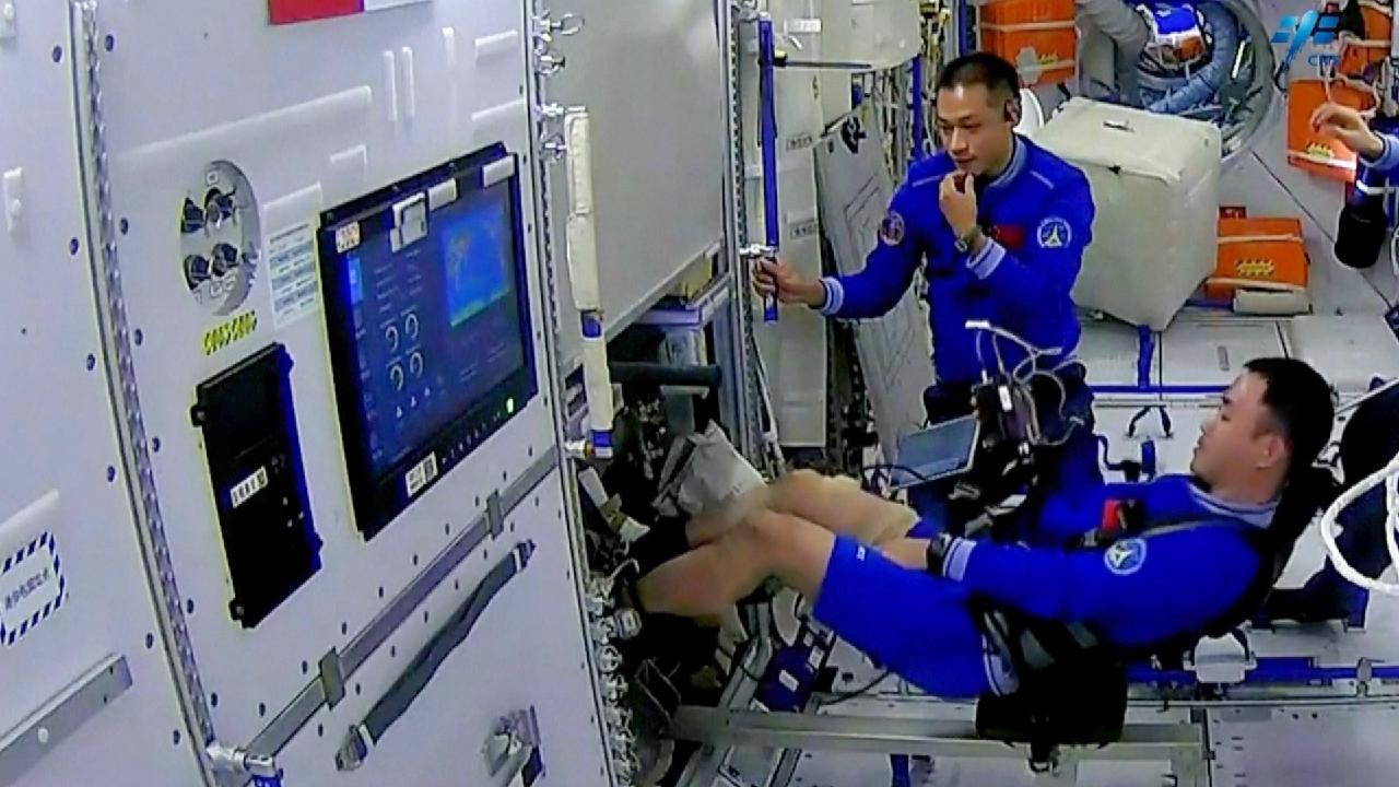 Space Log: Shenzhou-17 crew conduct medical experiments in space - CGTN