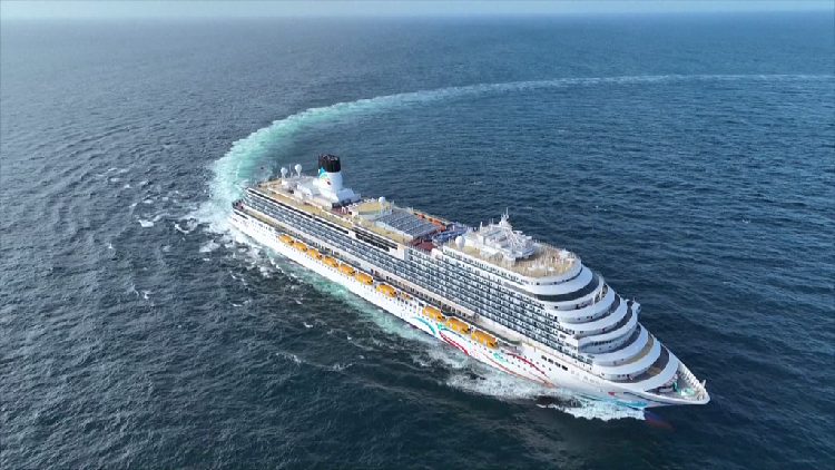 China's first domestically built large cruise ship ready for trial ...