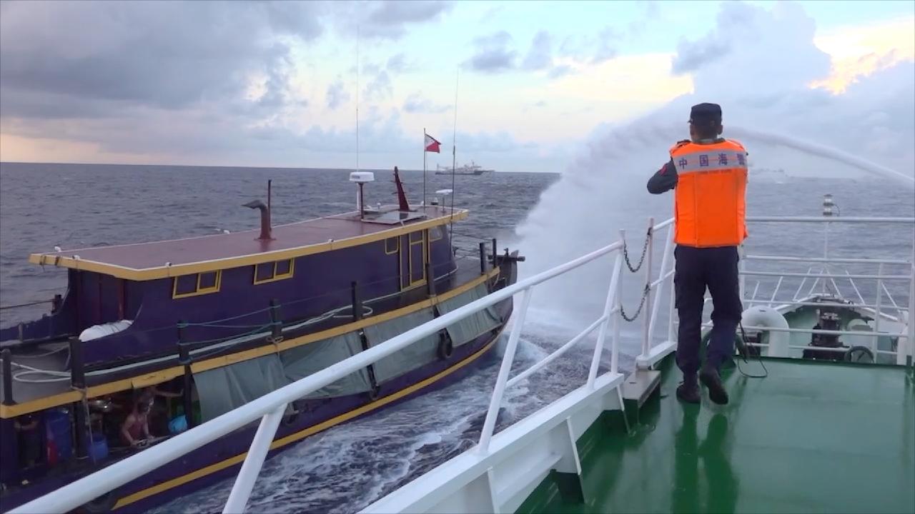 Video shows Philippine vessel swerving toward China Coast Guard vessel ...