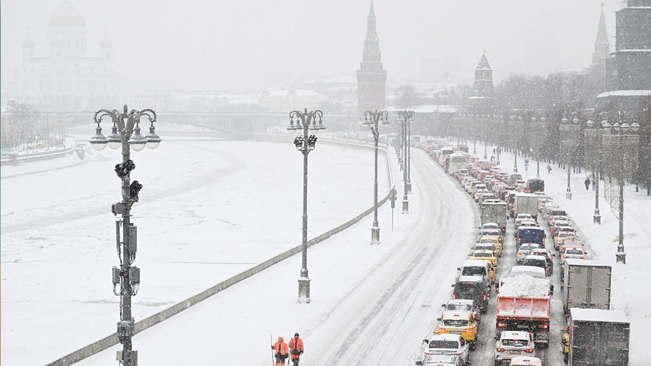 Cold front sweeps across large parts of Russia - CGTN