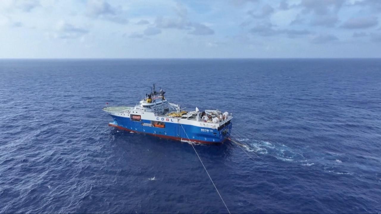China finishes its first 3,000m deep sea 3D seismic exploration - CGTN