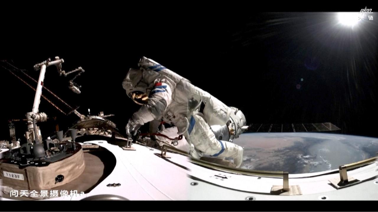 Shenzhou-17 crew completes first spacewalk - CGTN