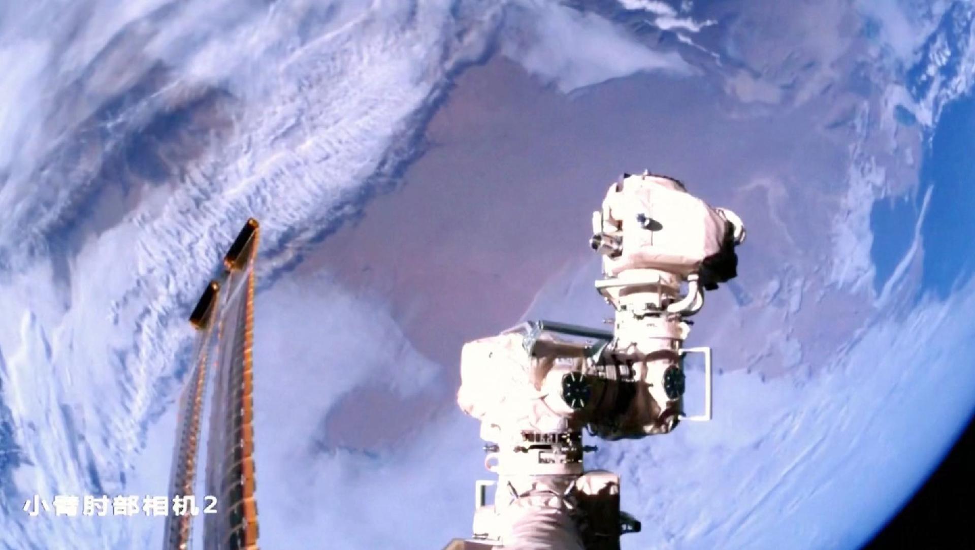 China releases footage of Earth taken from space station - CGTN