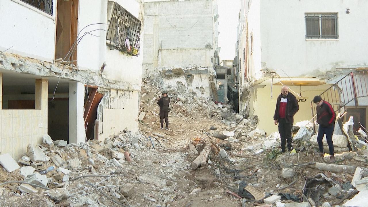 West Bank refugee camp in ruins after Israeli military operation - CGTN