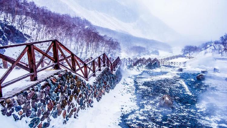 Winter scenes in China's northeast - CGTN