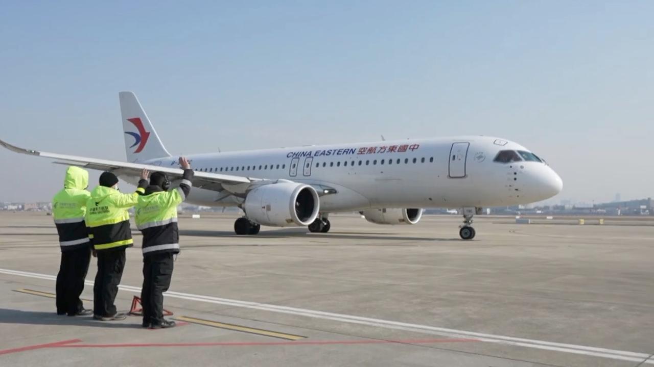 C919 undertake their first flight during Spring Festival travel rush - CGTN