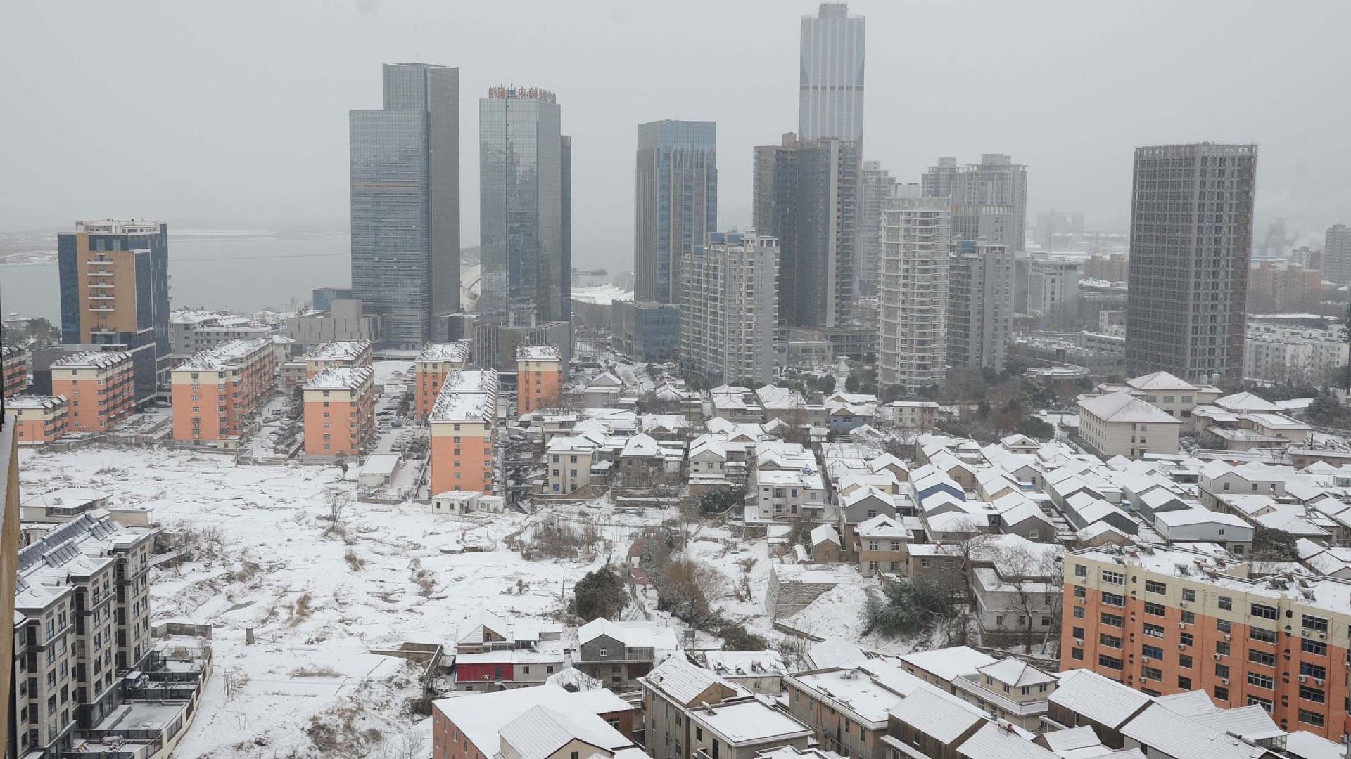 Yellow alert for freezing weather renewed in E China - CGTN