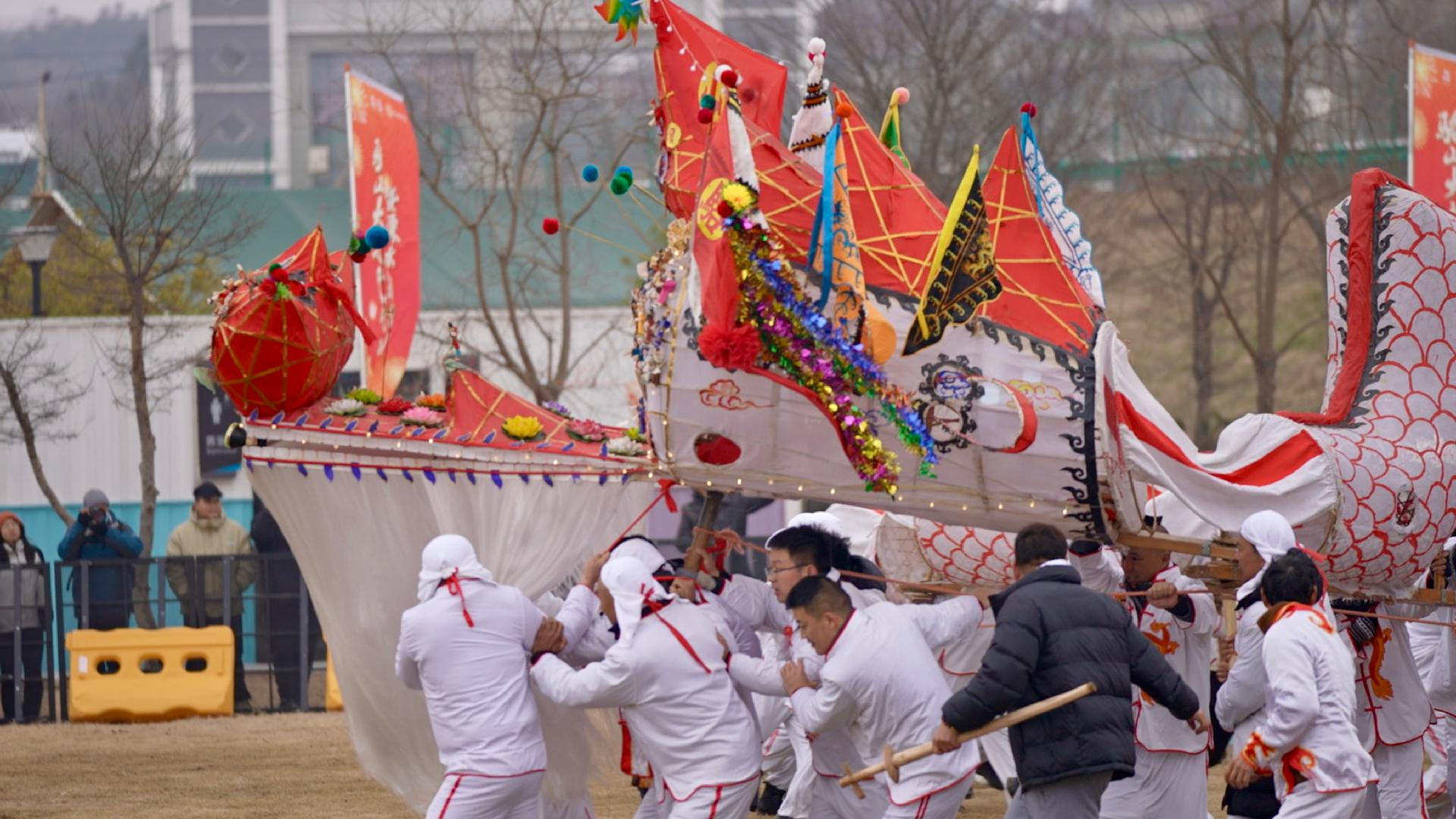 400-year-old Luoshan Dragon tradition rings in Chinese New Year - CGTN