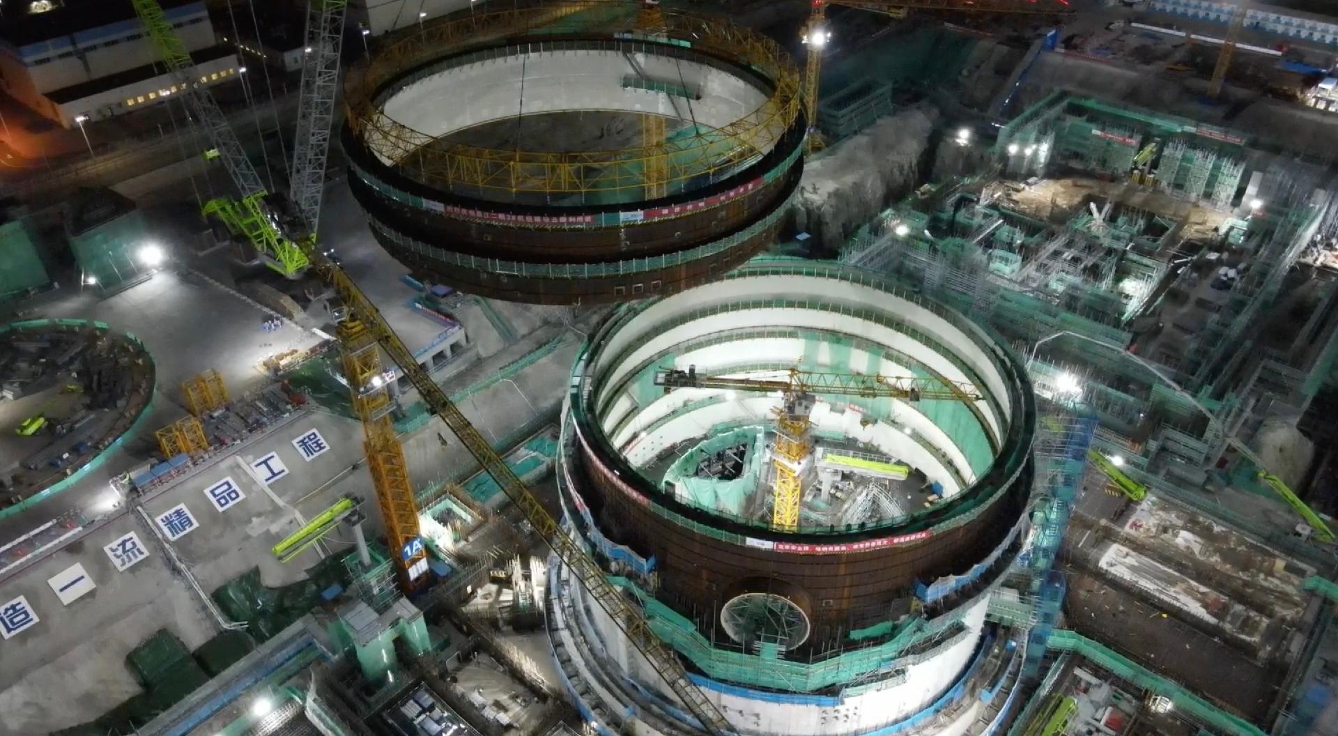 Hualong-1 nuclear power units advance green, other key infrastructure ...