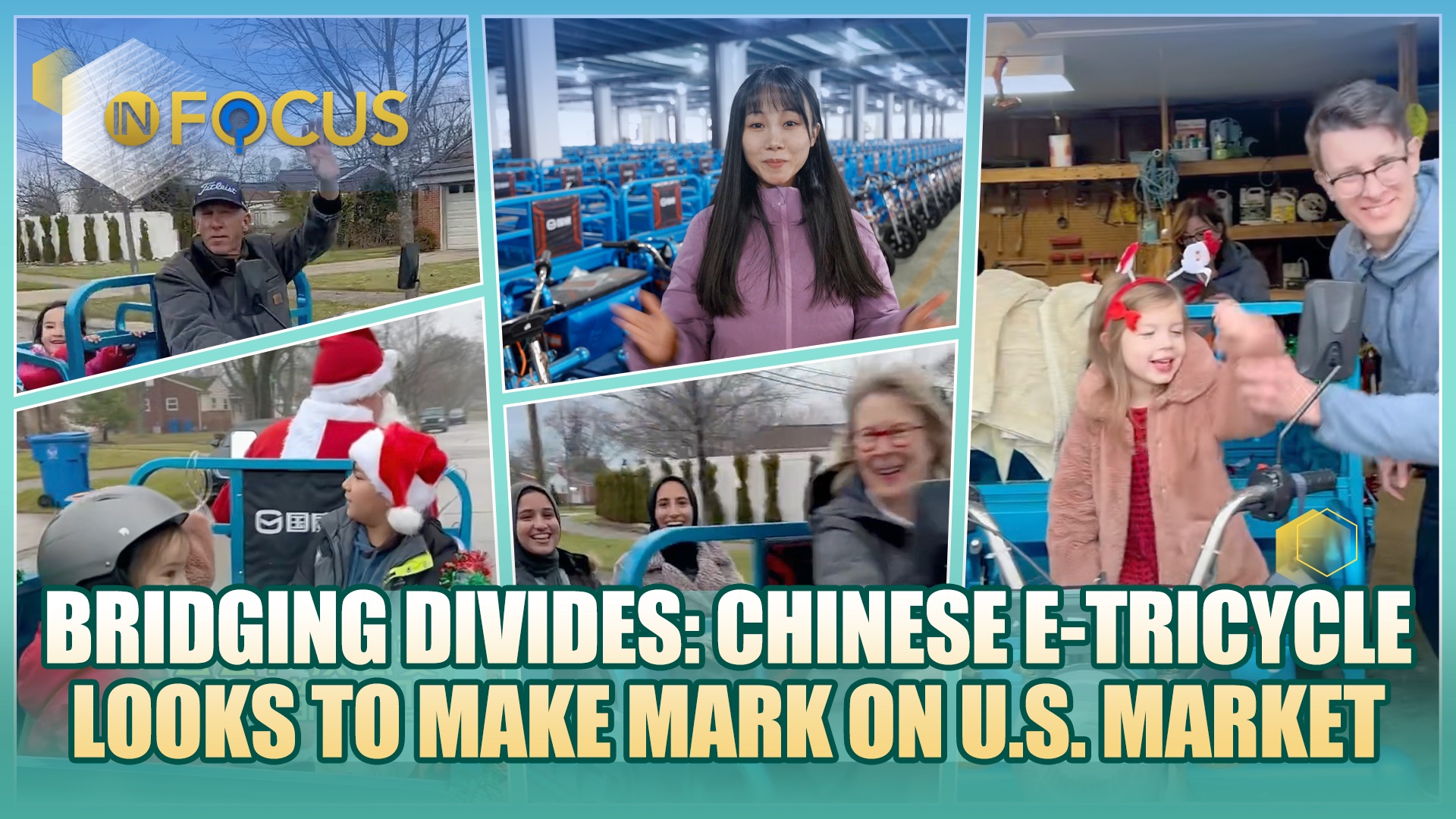 Bridging divides: Chinese e-tricycle looks to make mark on U.S. market - CGTN