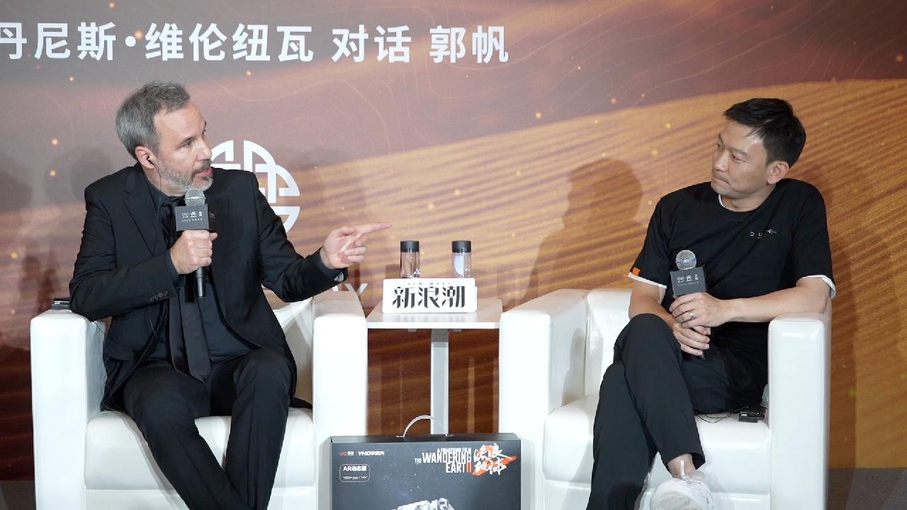 'Dune' director Denis Villeneuve talks to Chinese director Frant Gwo - CGTN