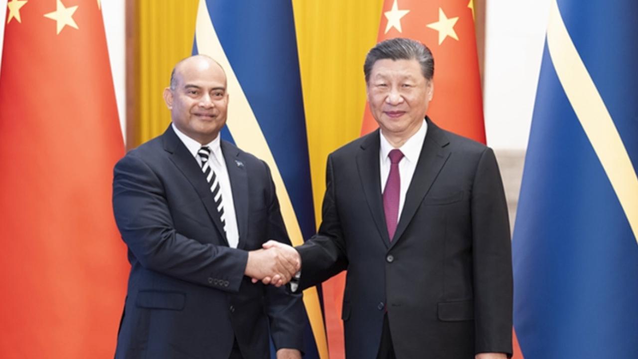 Nauru's President David Adeang visits China - CGTN