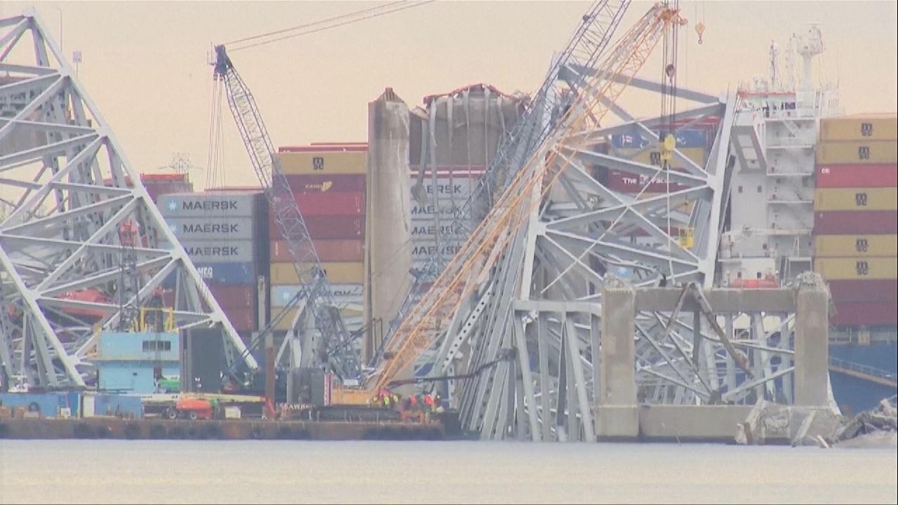 Baltimore Bridge collapse: Recovery efforts intensify amidst wreckage ...