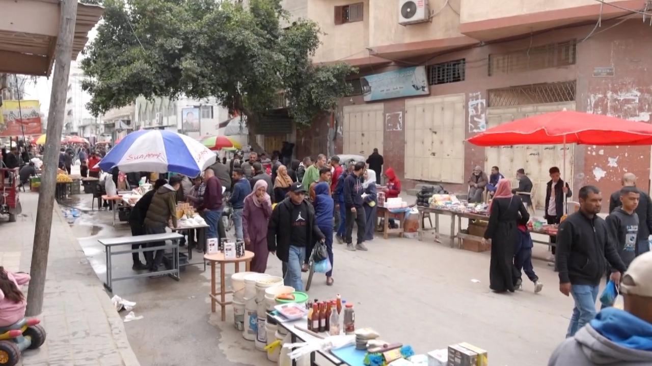 Food prices soar in Gaza due to conflict - CGTN