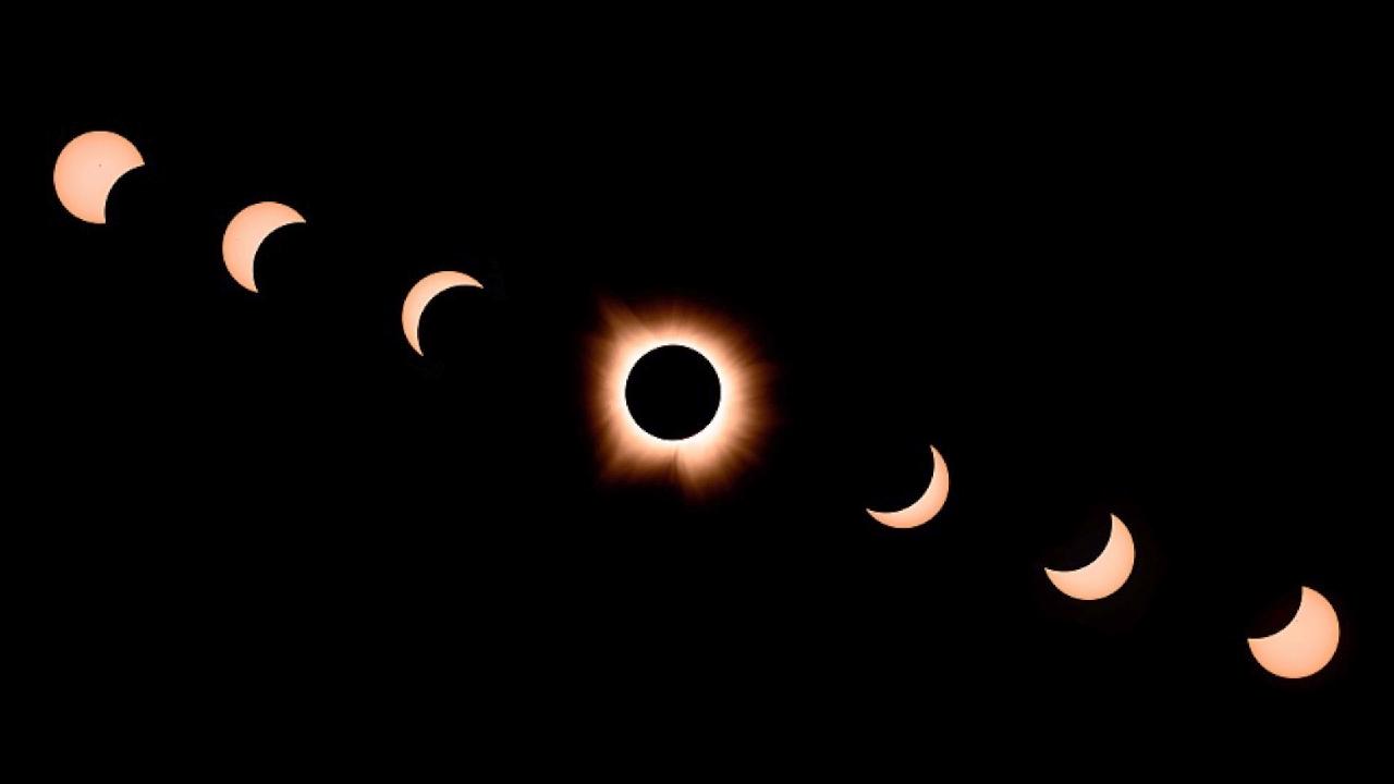 Total solar eclipse seen from Canada, U.S. and Mexico - CGTN