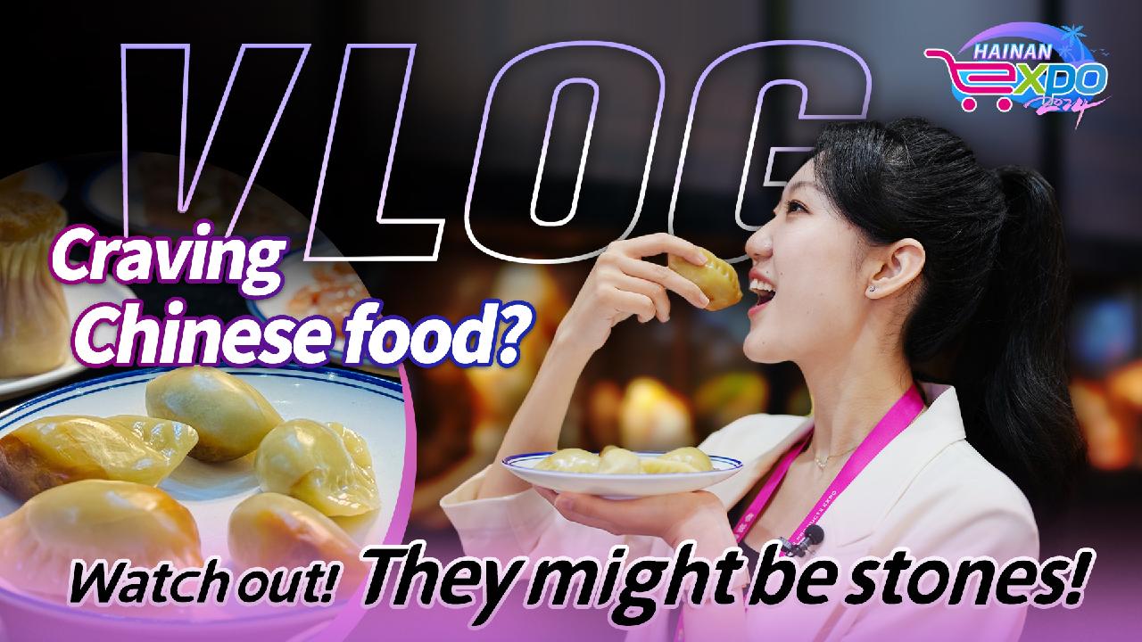 Vlog: Craving Chinese food? Watch out! They might be stones! - CGTN