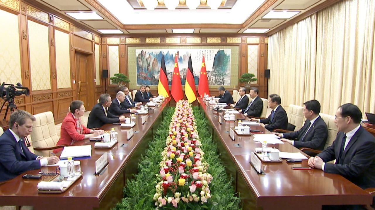 President Xi: China-Germany cooperation not 'risk' but opportunity - CGTN