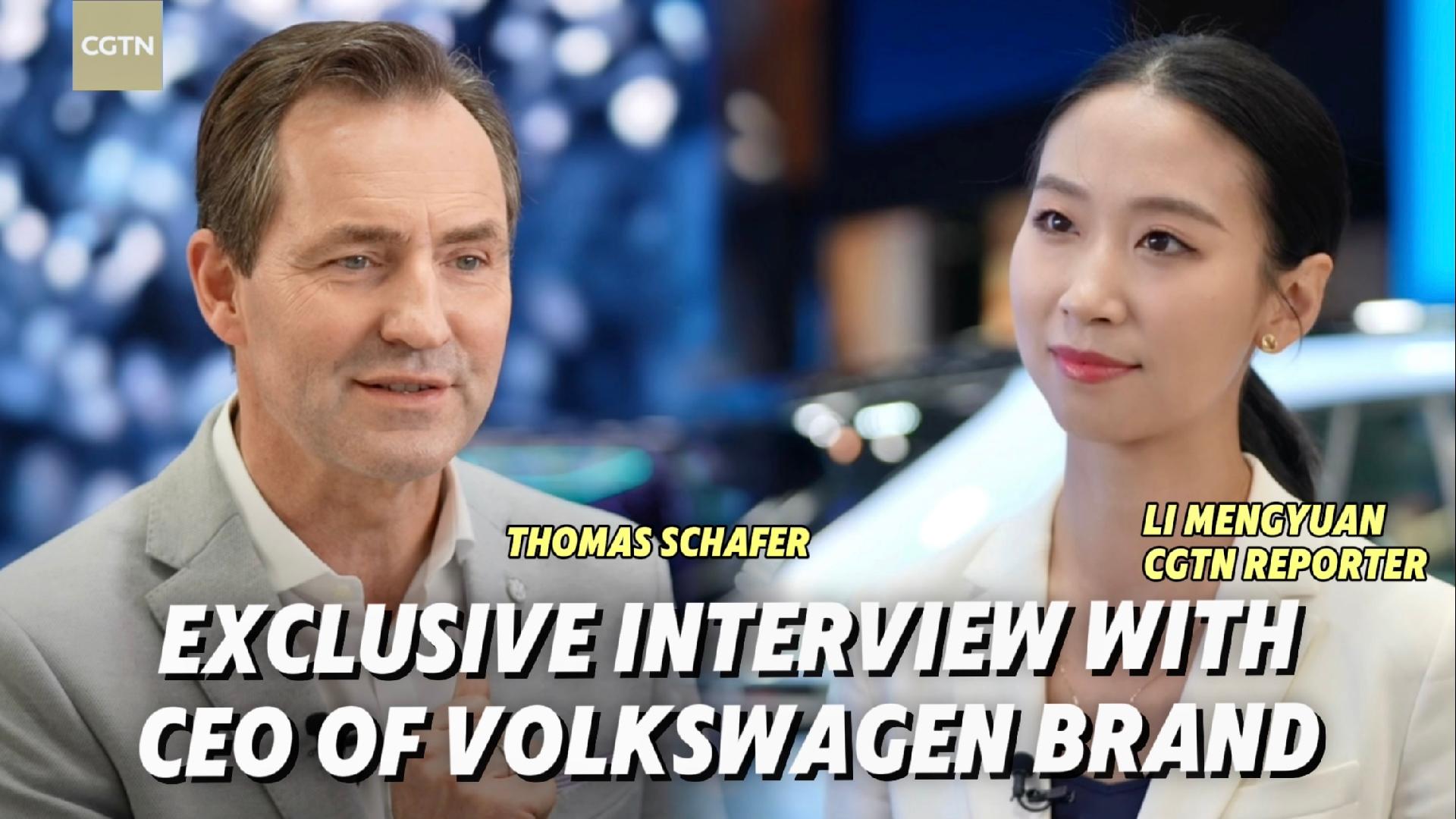 CEO of Volkswagen Brand: Whatever happens, we will stay in China - CGTN